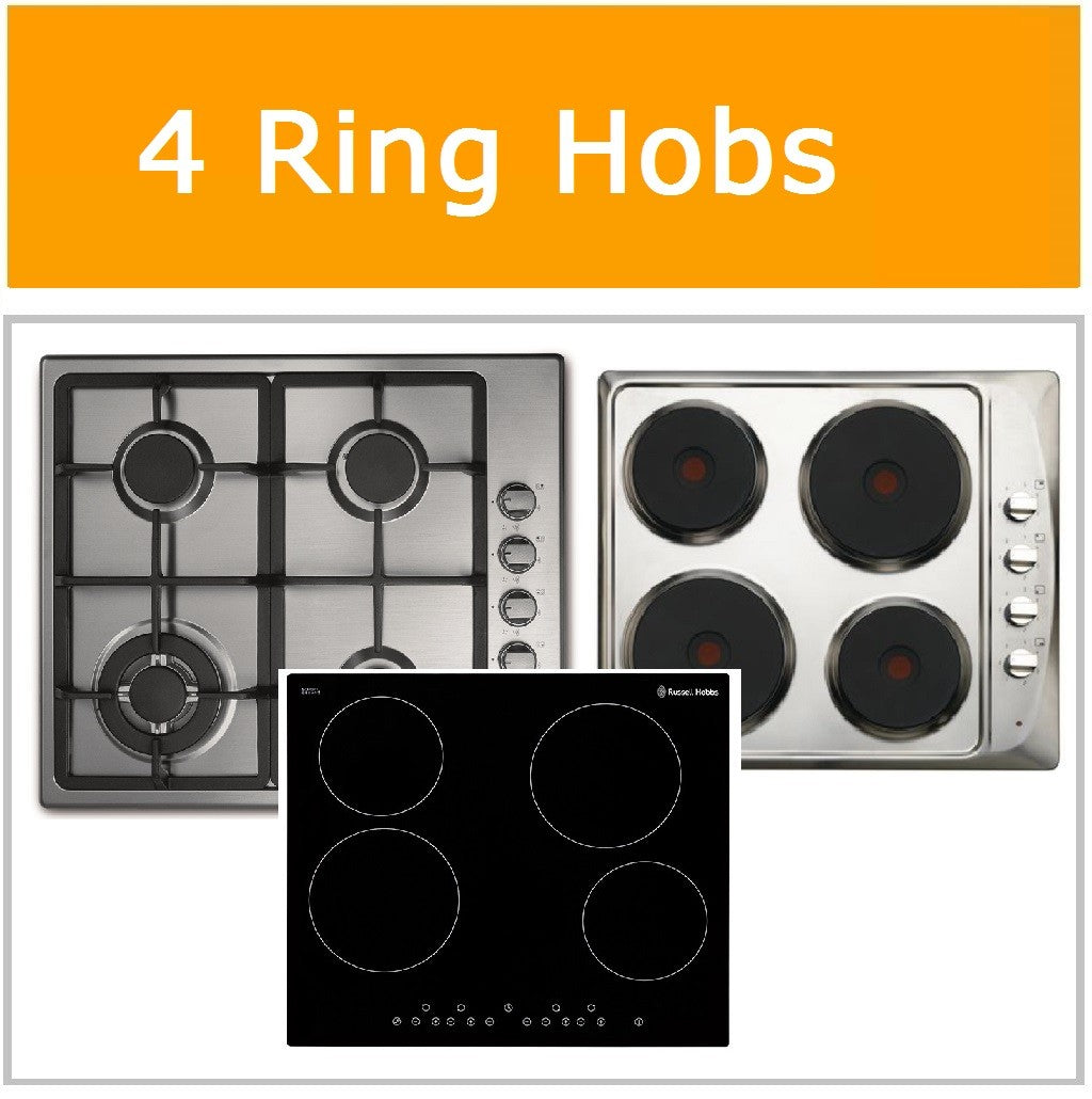 4 Ring Gas Hobs at TheGasCompany.ie - The Gas Cooking Experts