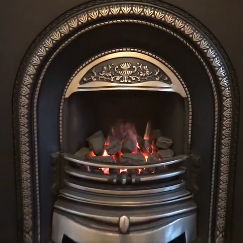Fully Remote Controlled Coal Effect remote gas fire. For 16" backbrick ...